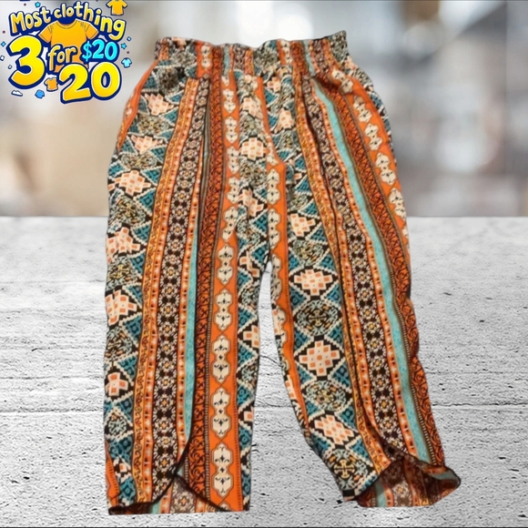 Takara | Bottoms | Takara Girl Boho Pants Size 6x | Poshmark